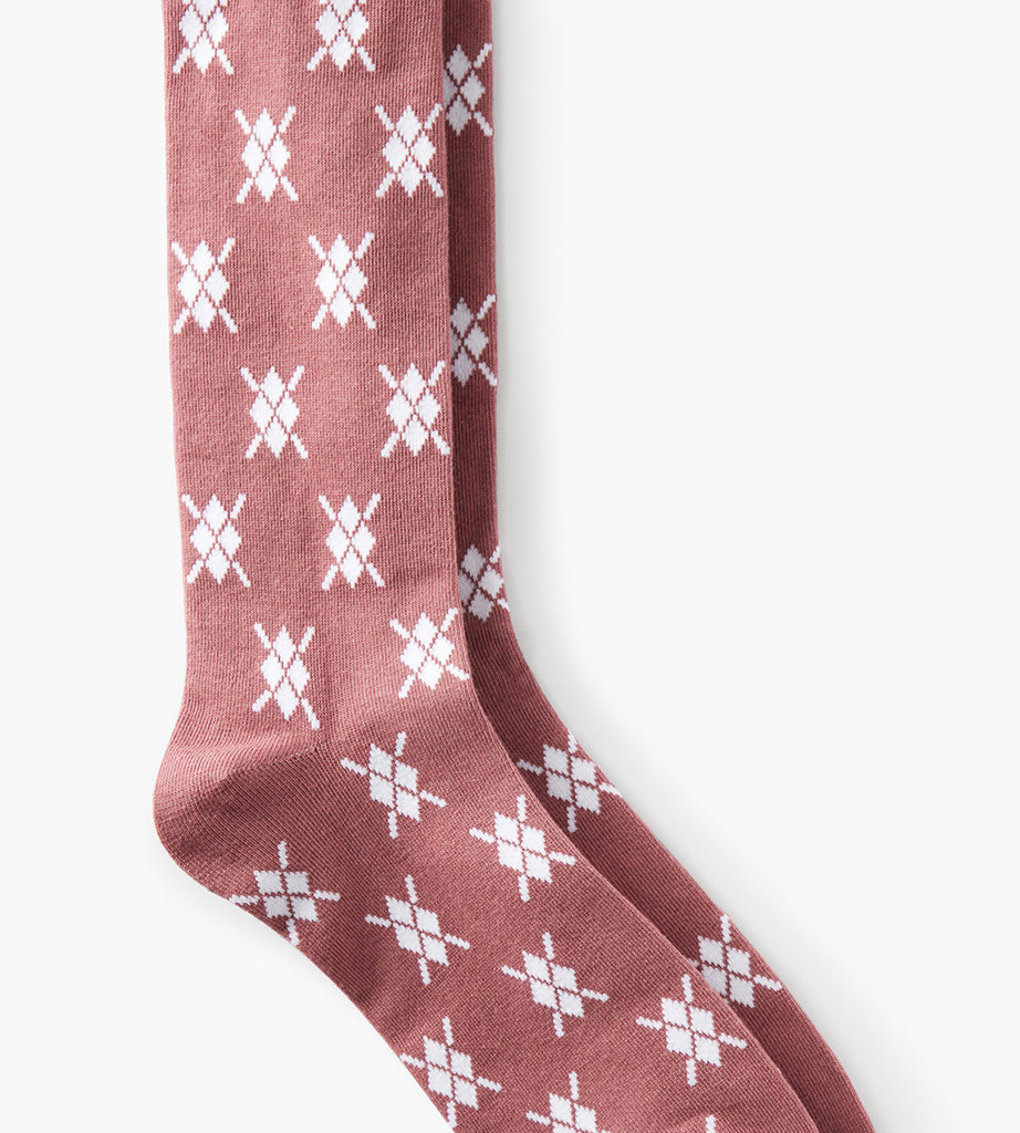 Argyle Diamond Socks – George Richards Big & Tall